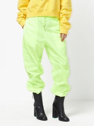 Off-White Neon Green Sports Pants (female)