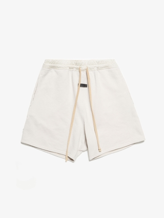 Fear of God Beige Elastic Waist Front Logo Shorts