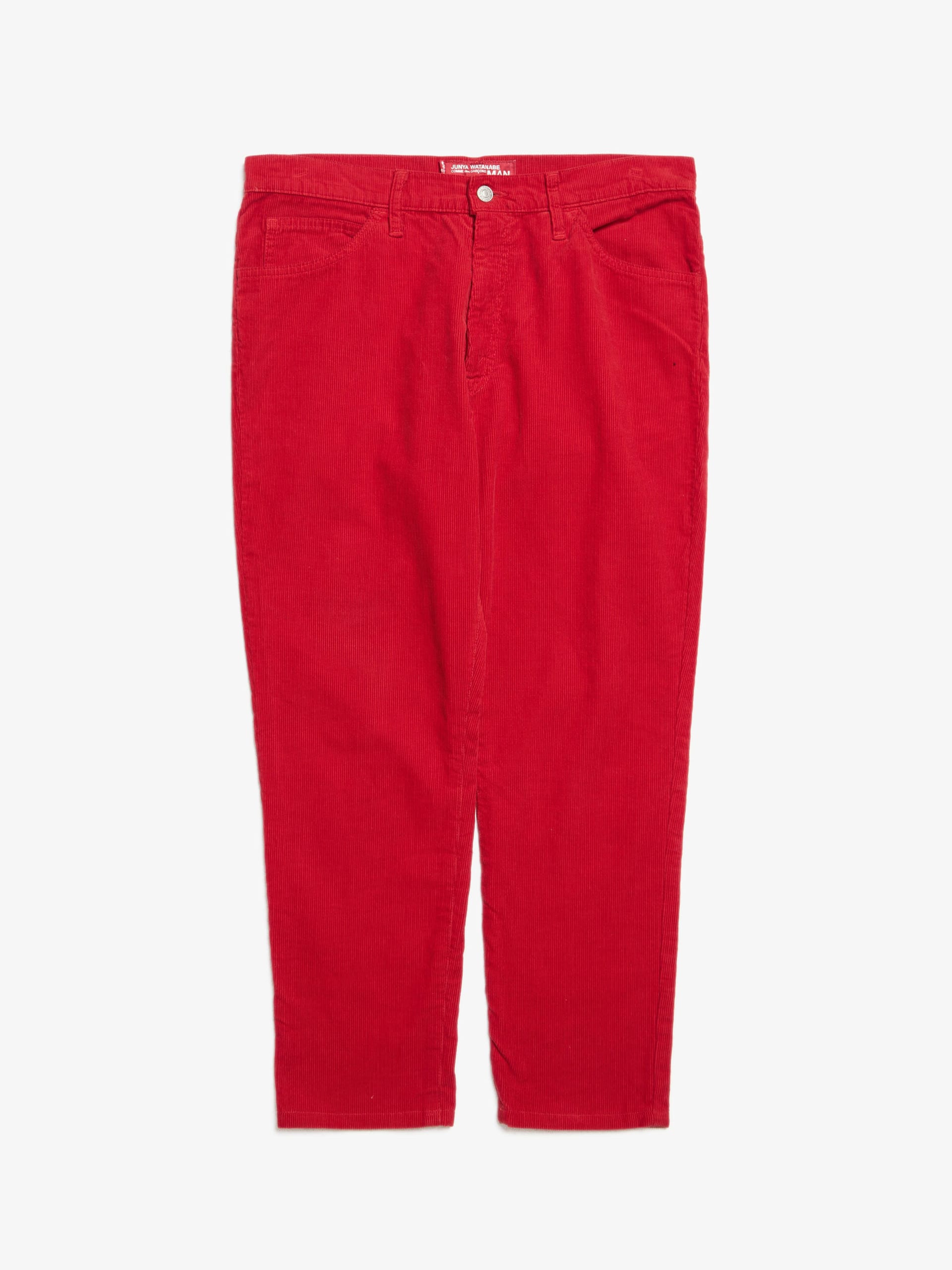 Red corduroy pants store