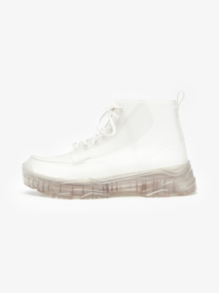 Dior Transparent Combat Boots
