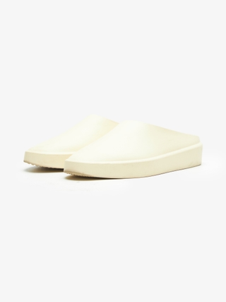 Fear of God Pastel Yellow Rubber Clogs