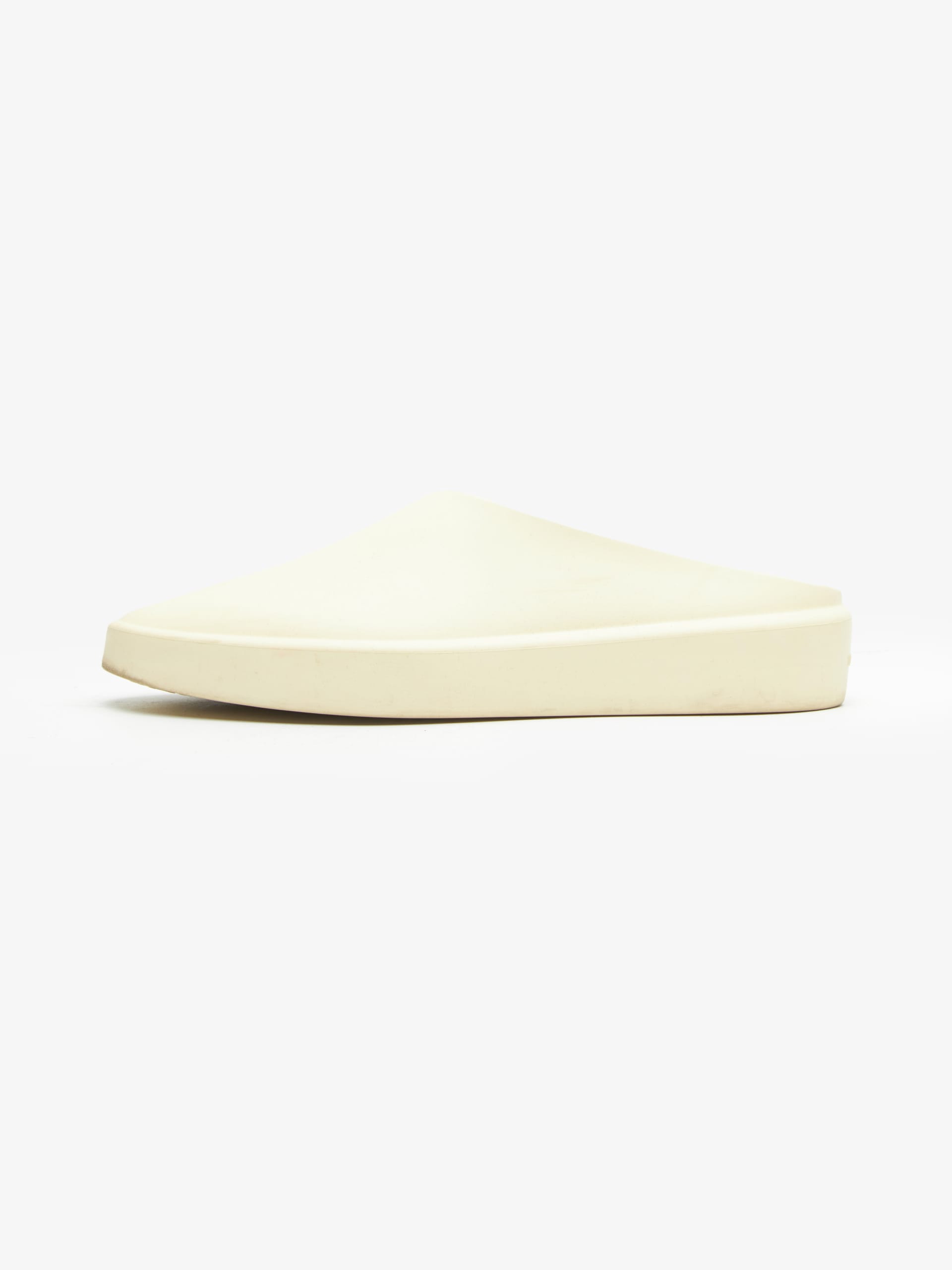 Fear of God Pastel Yellow Rubber Clogs