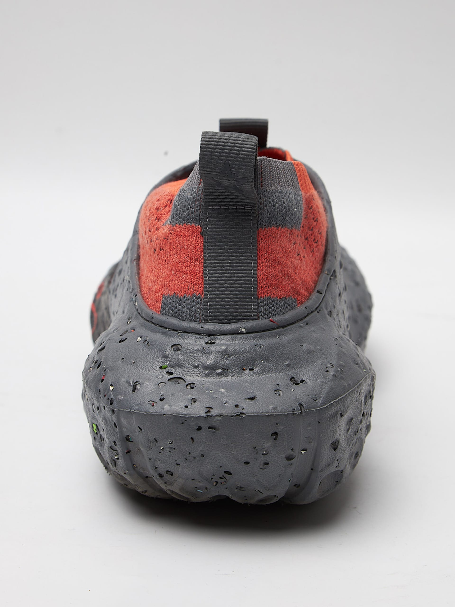 A Cold Wall Dark Gray Tangerine Tango Sponge CX Crater Sneakers