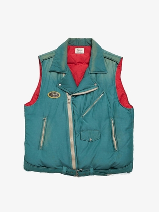 Visvim Light Blue Logo Patched Cotton Vest