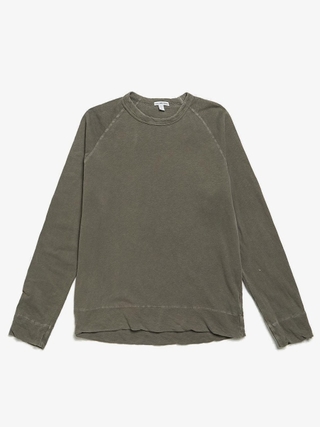 James Perse Gray Raglan Sweater