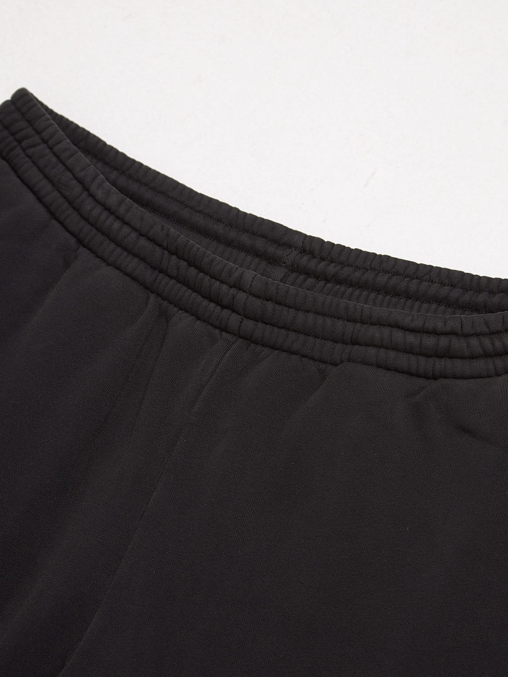 Yeezy Black Double-Layered Loose Sweatpants