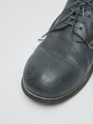 Guidi Dark Blue Laced Boots