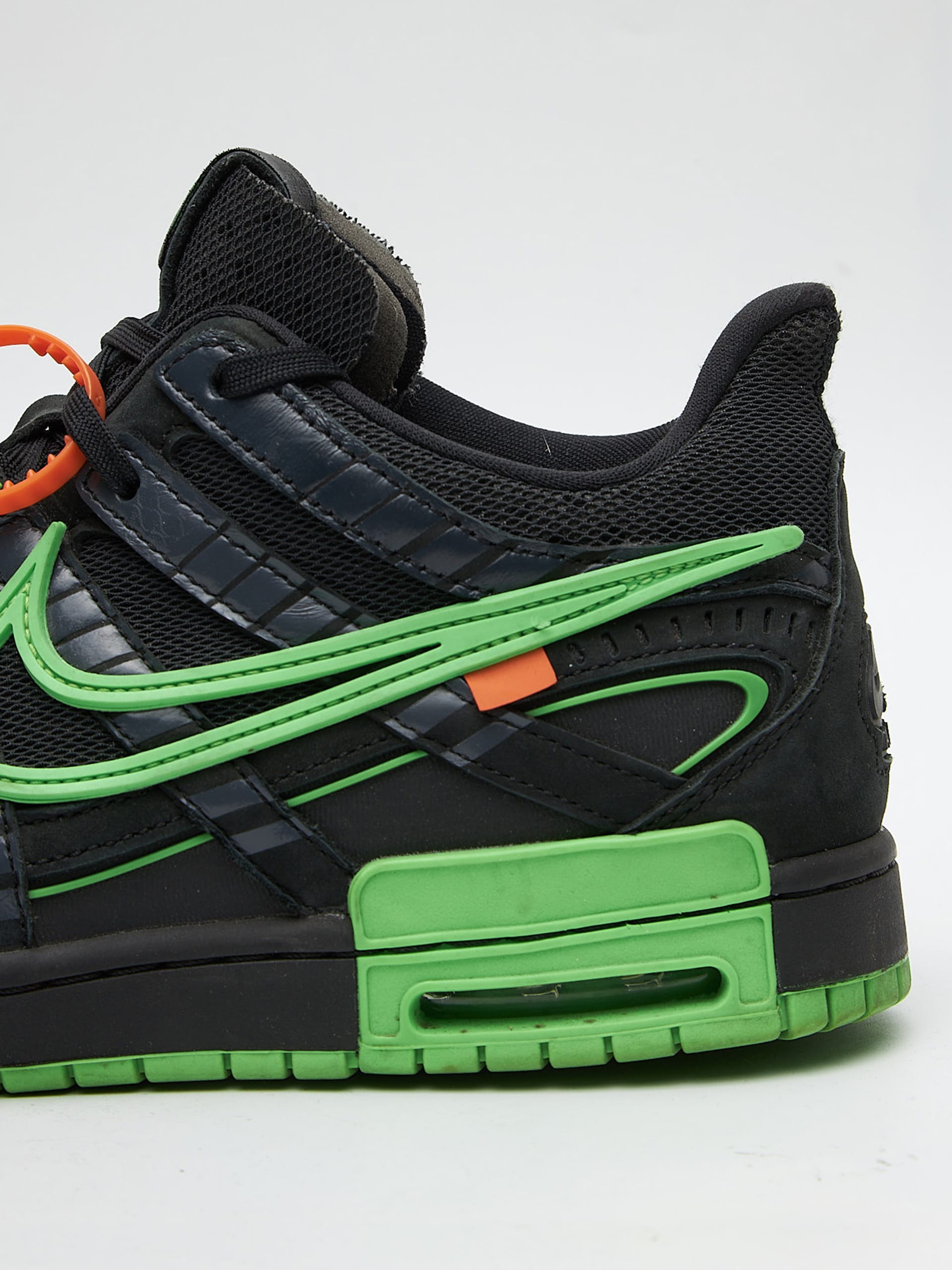Nike Black Green Strike Air Rubber Dunk Sneakers