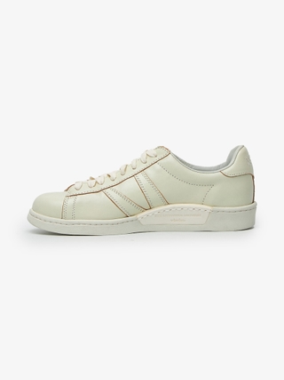 Visvim Corda Folk Milk Low Top Leather Sneakers