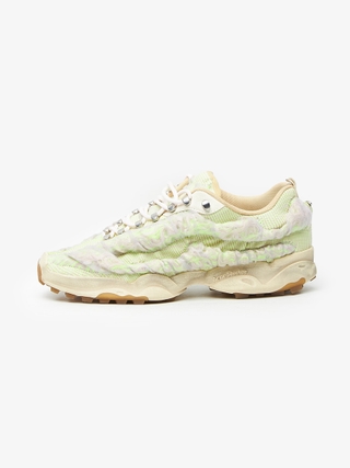 Acne Studios Bubba Green and Gray Massive Sneakers