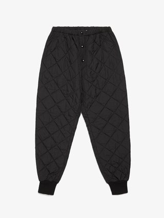 Marni Black Warm Thick Polyamide Pants