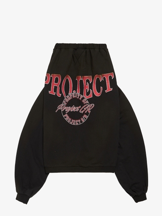 Project GR Sweatshirt Sweatpants - Black