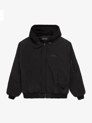 NewDaySamePain Black Nylon Reversible New Day Same Pain Bomber