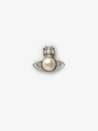 Vivienne Westwood White Enamel Tillya Earrings