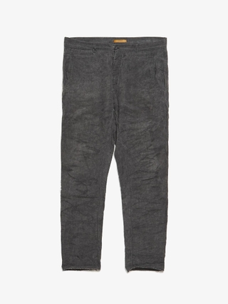 Layer-0 Gray Washed Linen Pants