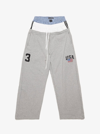 Project GR Gray 3 Layered Sweatpants
